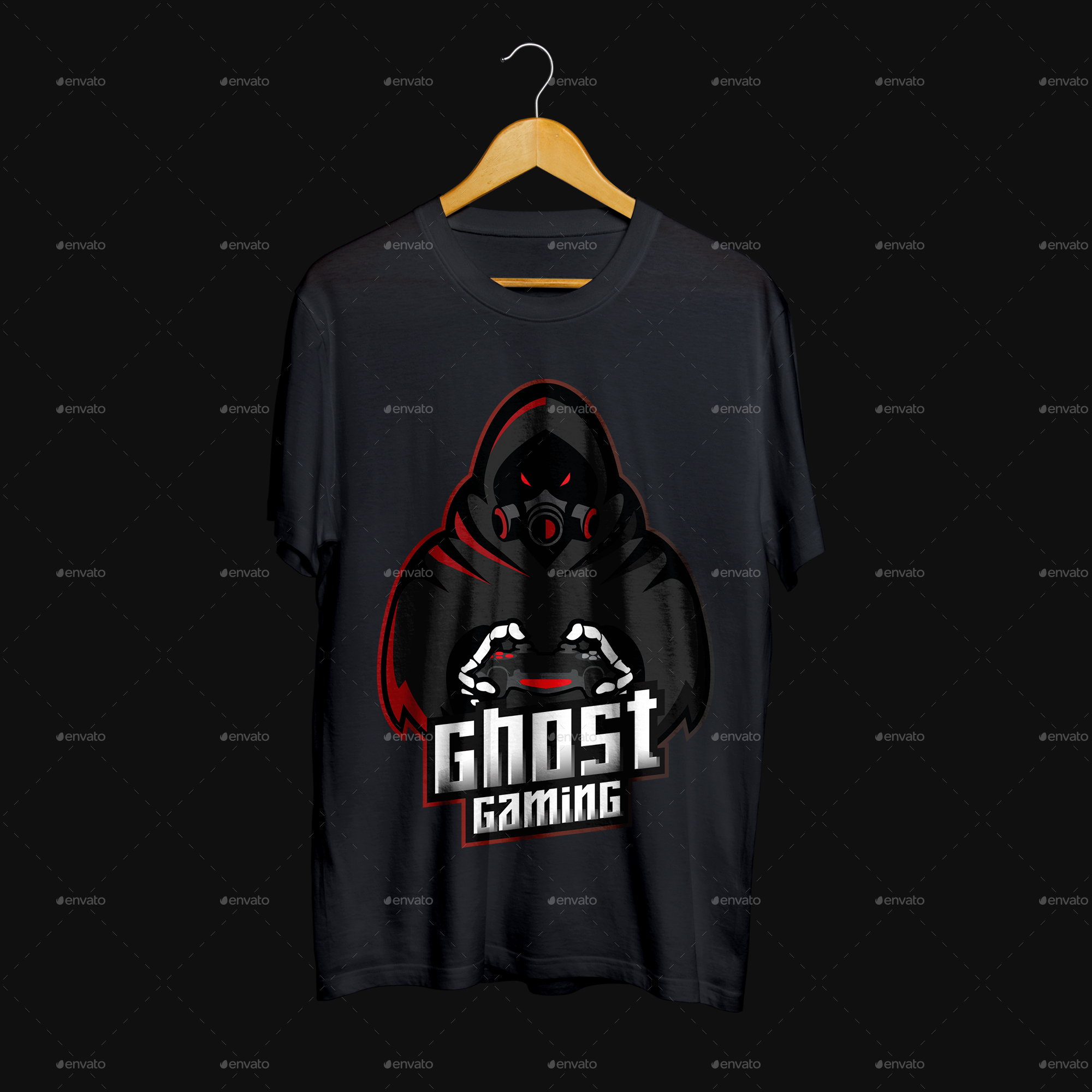 Ghost Gaming Vector, Vectors | GraphicRiver