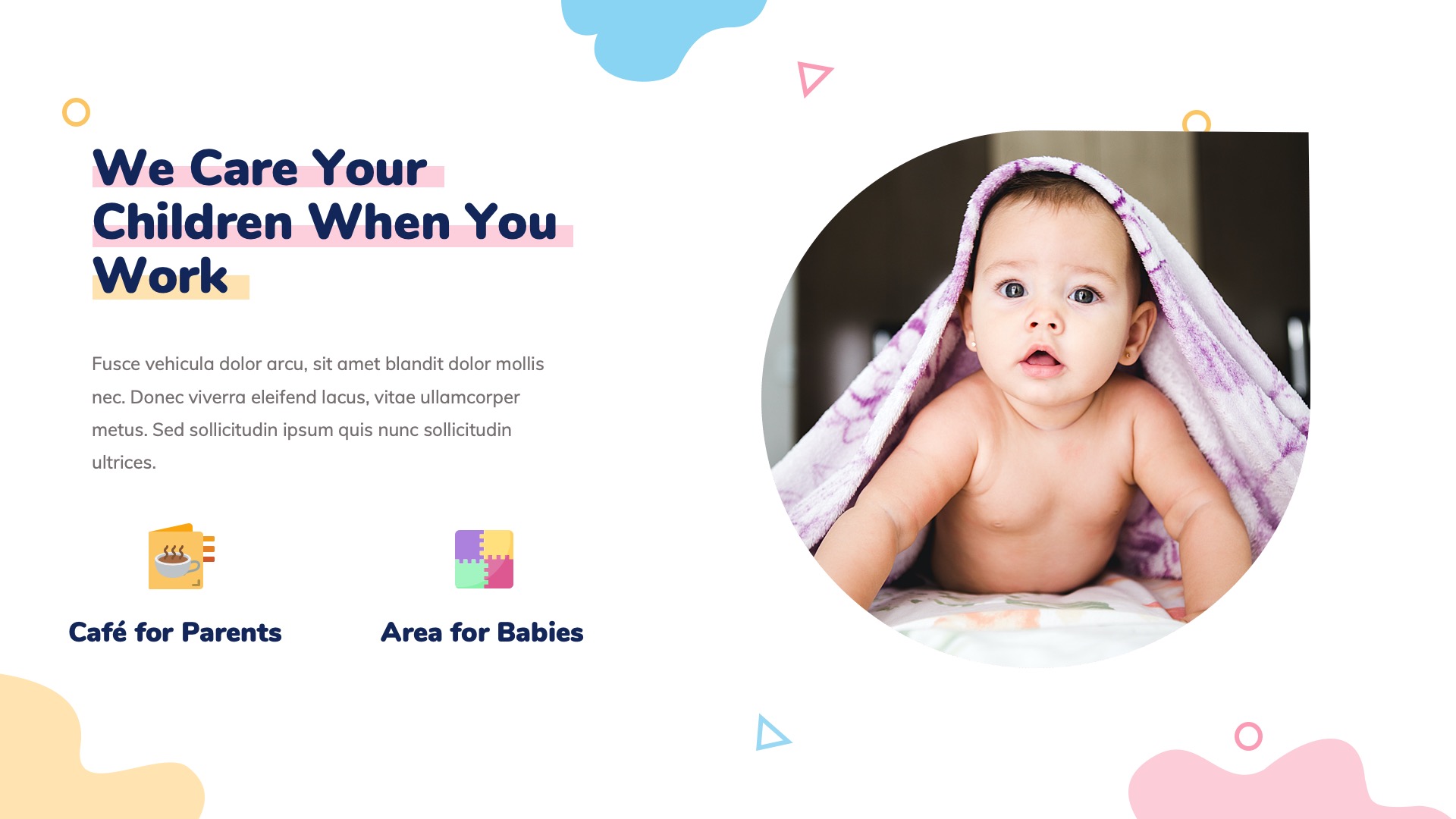 Kids Zone - Kids & Baby Keynote Template, Presentation Templates ...