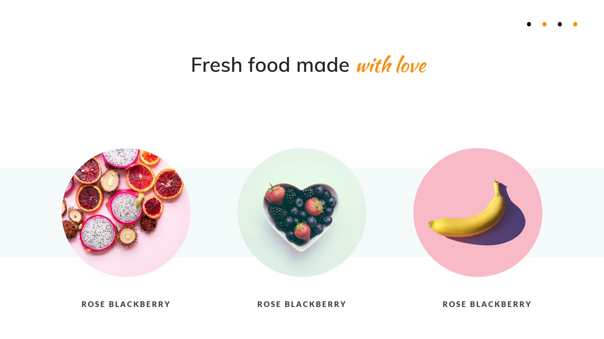 Refresh - Food Keynote Template, Presentation Templates | GraphicRiver