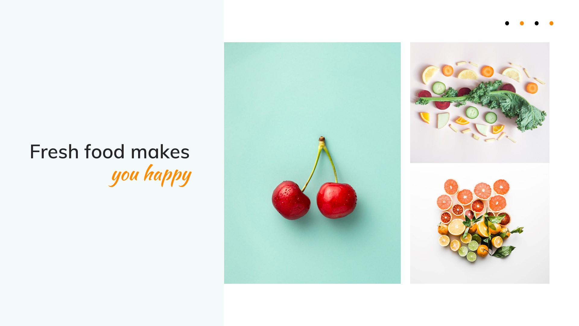 Refresh - Food Keynote Template, Presentation Templates | GraphicRiver