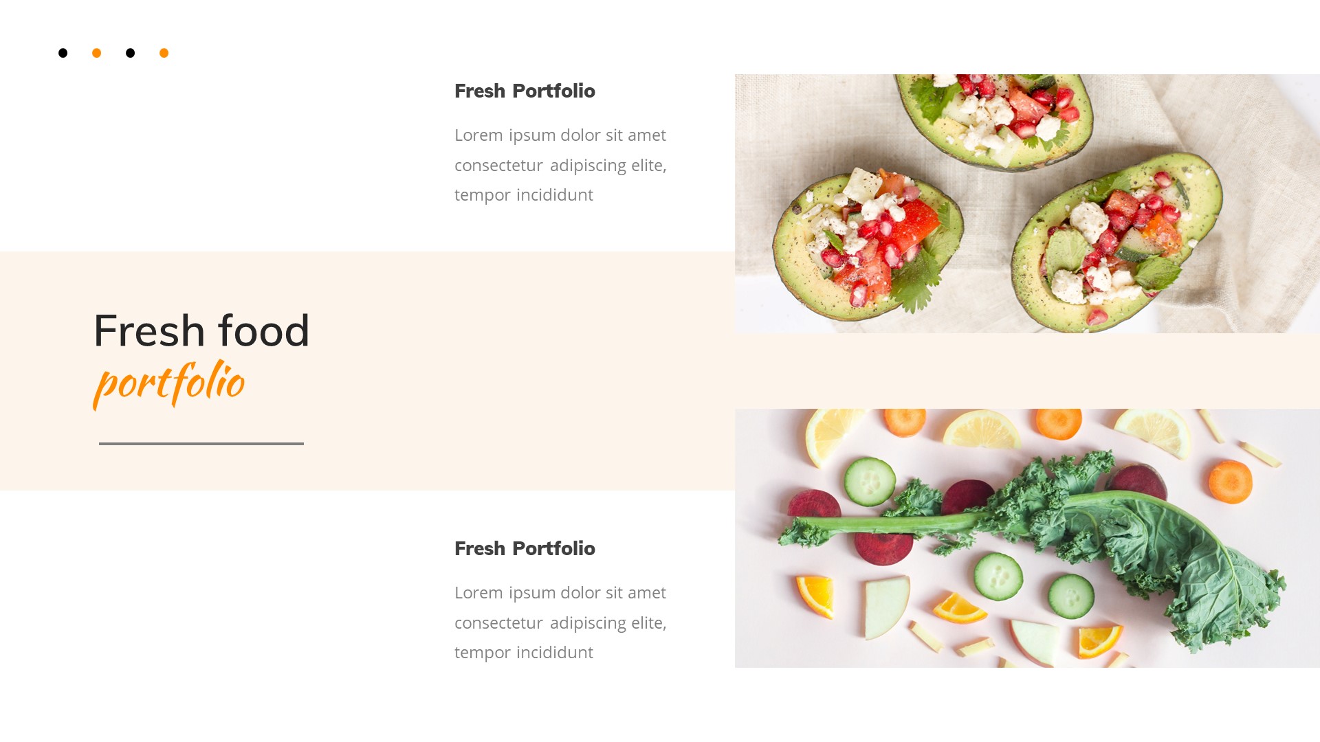 Refresh - Food Keynote Template, Presentation Templates | GraphicRiver
