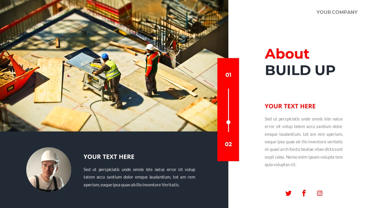BUILD UP - Construction Building Business Presentation Google Slides ...