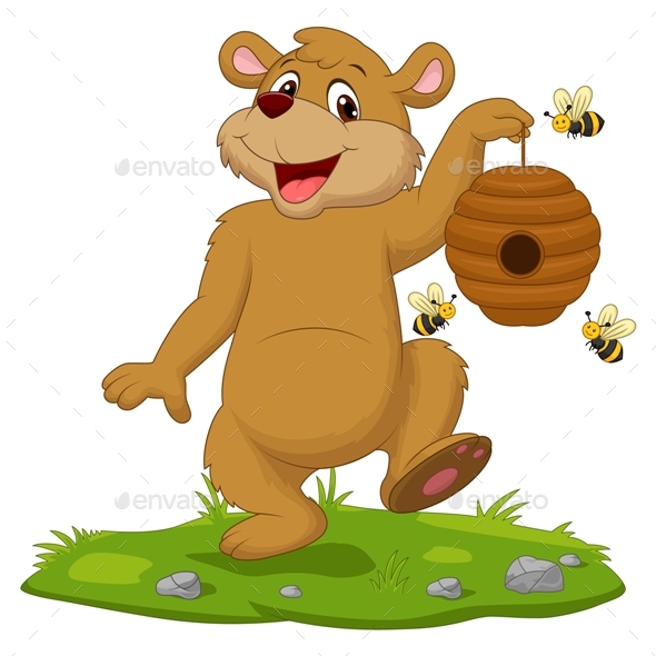 Cartoon Bear, Vectors | GraphicRiver