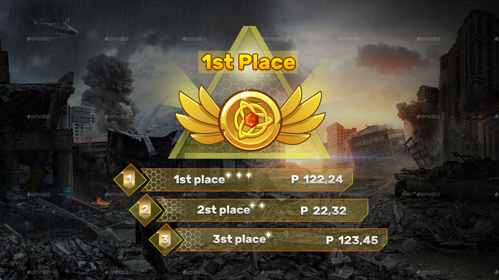 FPS Game UI, Game Assets | GraphicRiver