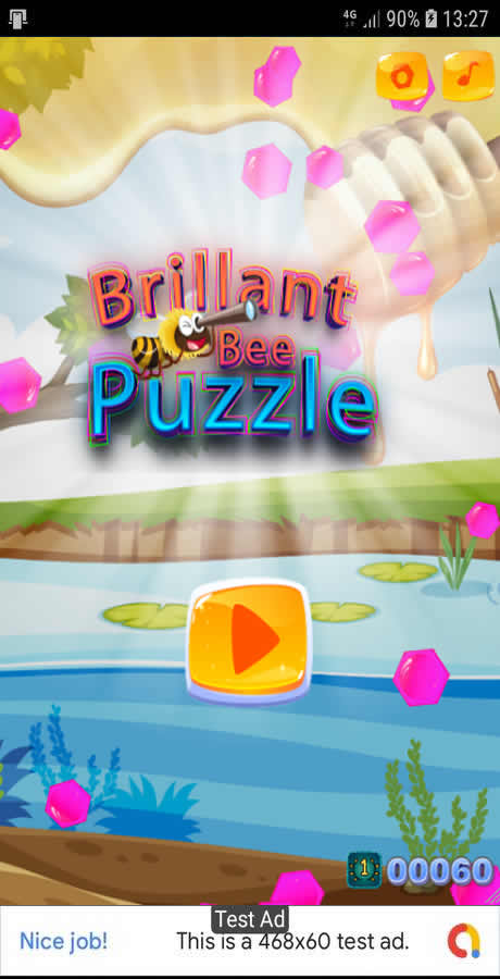 Bee Puzzle Brillant V2 (Admob + GDPR + Android Studio) by gradle | CodeCanyon
