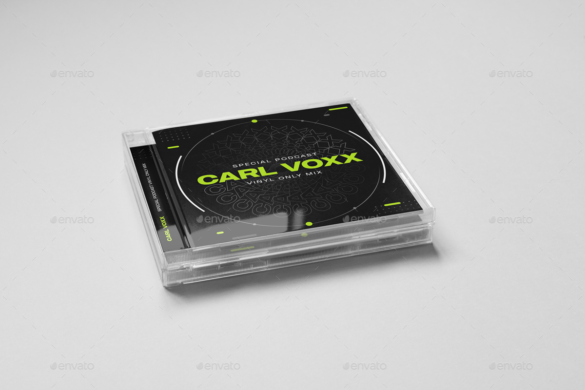 Modern DJ Mix / Album CD Cover Artwork Template by vinyljunkie ...