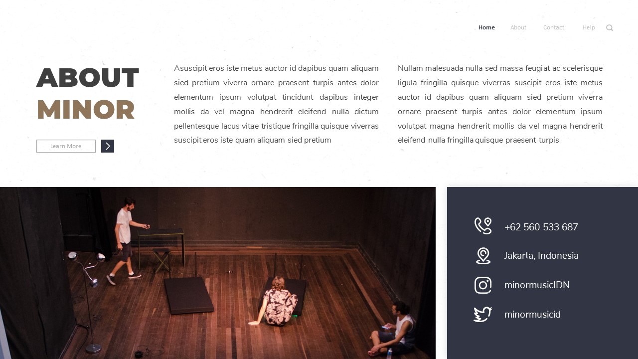 Minor - Powerpoint Template, Presentation Templates | GraphicRiver