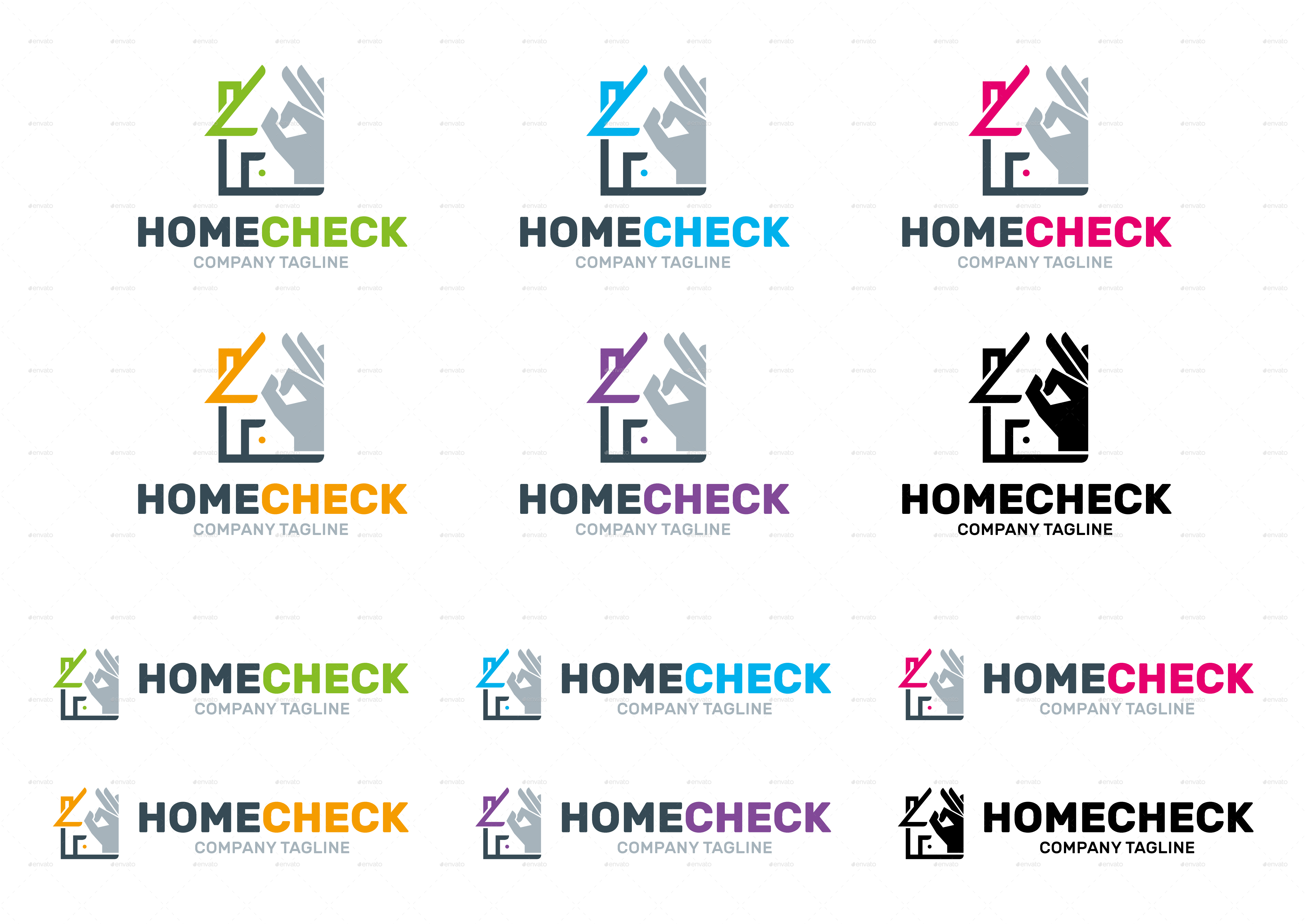 Property Check Logo, Logo Templates | GraphicRiver