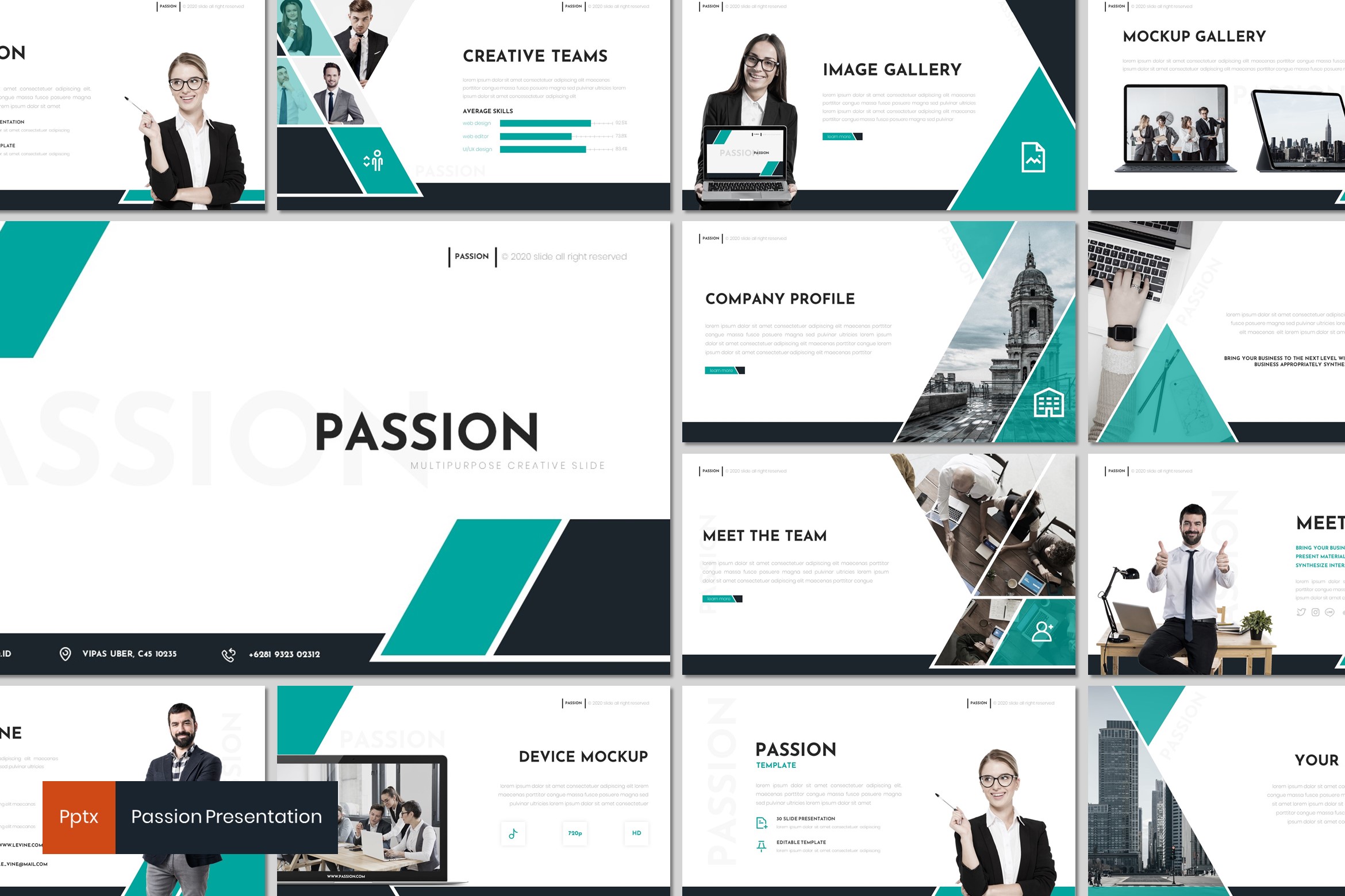 Passion - Powerpoint Template, Presentation Templates | GraphicRiver