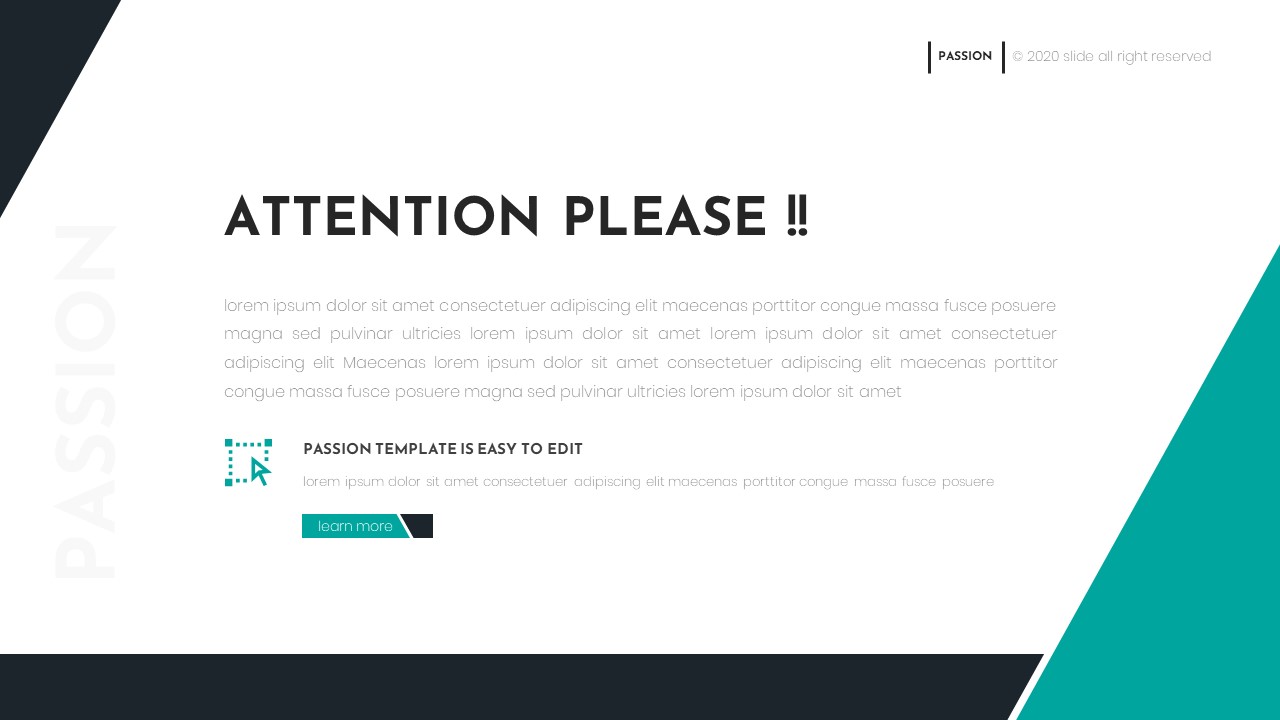Passion - Powerpoint Template, Presentation Templates | GraphicRiver