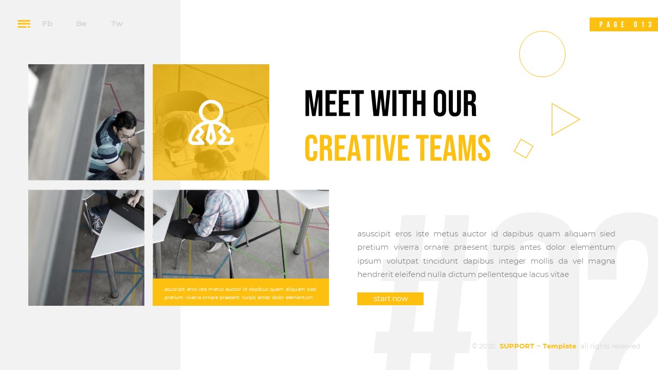 Support - Powerpoint Template, Presentation Templates | GraphicRiver