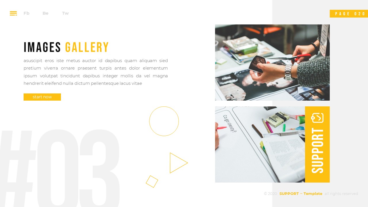 Support - Powerpoint Template, Presentation Templates | GraphicRiver