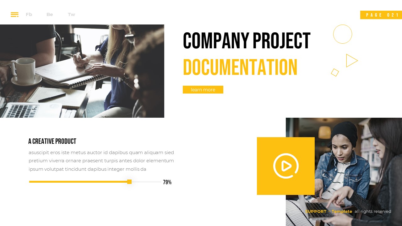 Support - Powerpoint Template, Presentation Templates | GraphicRiver