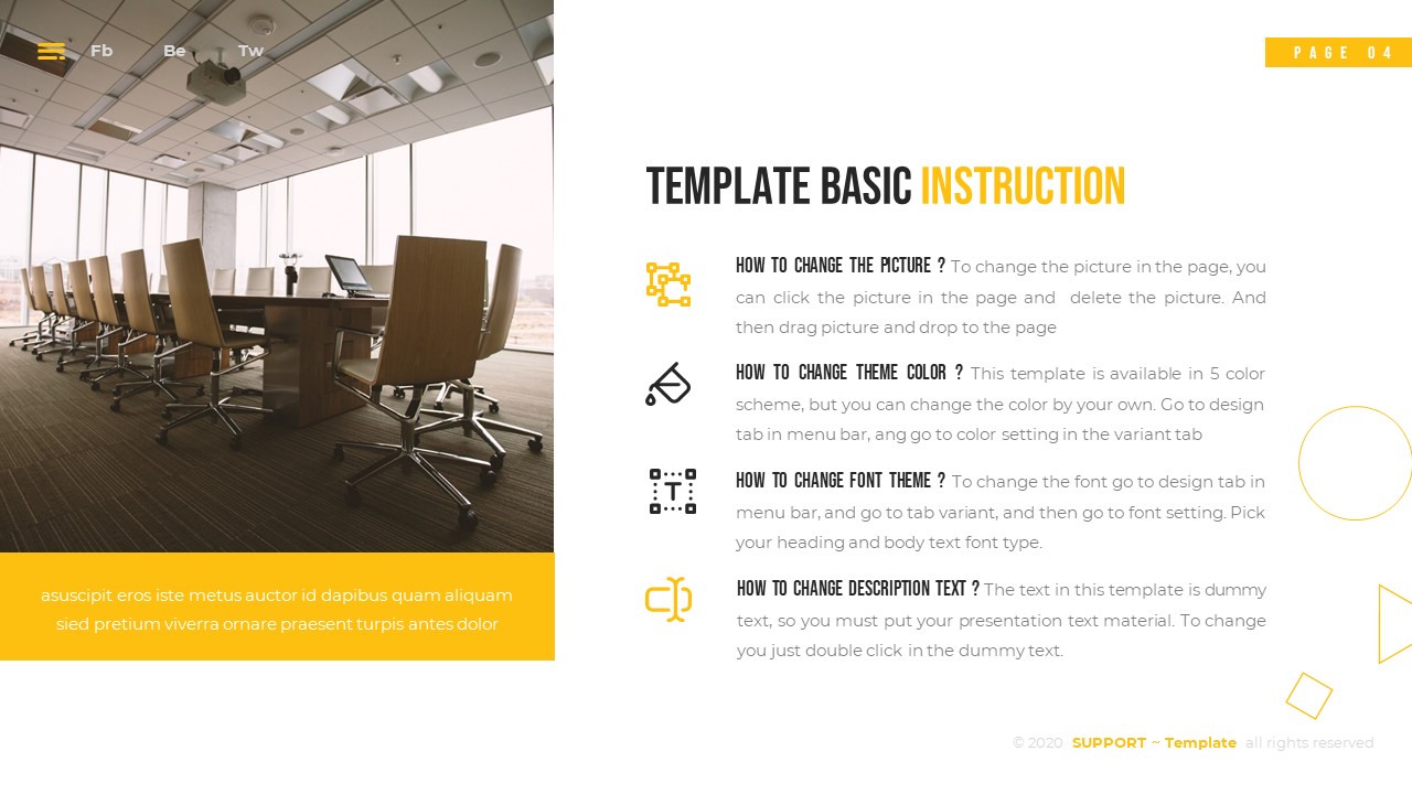 Support - Powerpoint Template, Presentation Templates | GraphicRiver