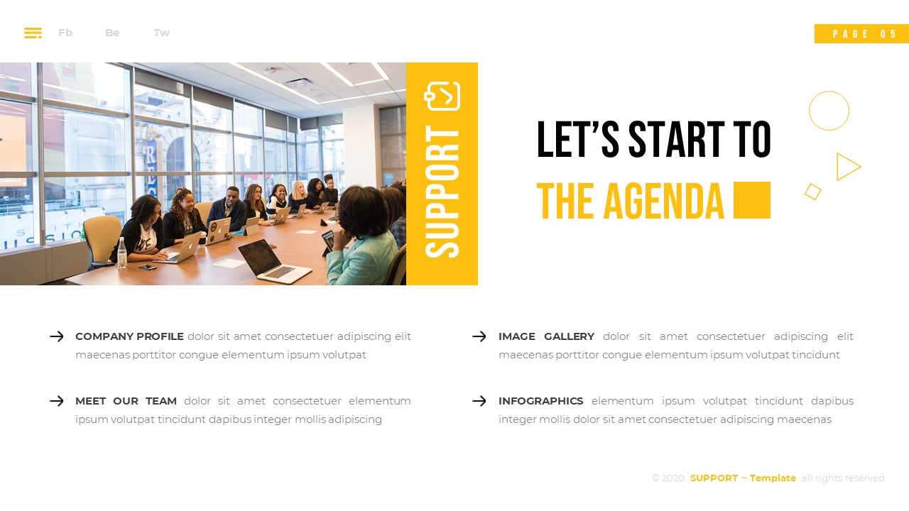 Support - Powerpoint Template, Presentation Templates | GraphicRiver