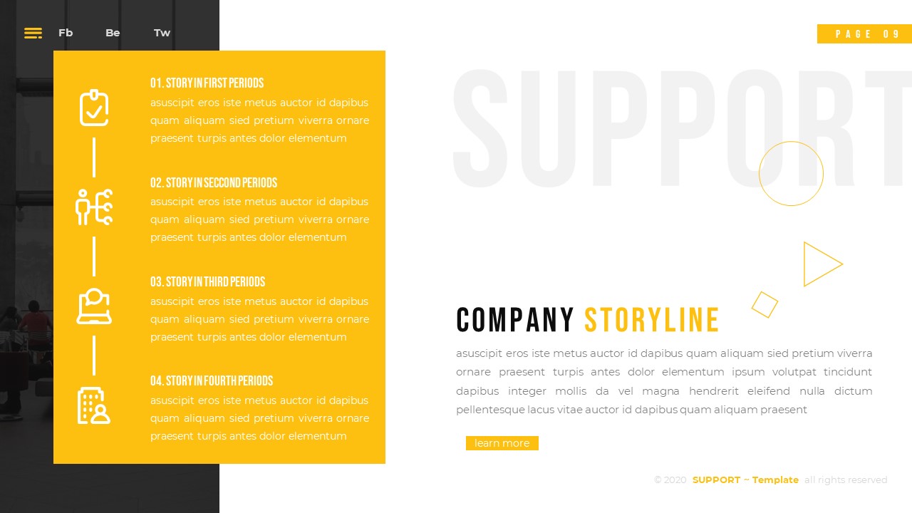 Support - Powerpoint Template, Presentation Templates | GraphicRiver