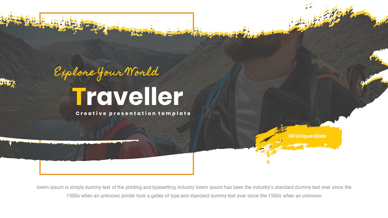 Traveler - Powerpoint Template, Presentation Templates | GraphicRiver