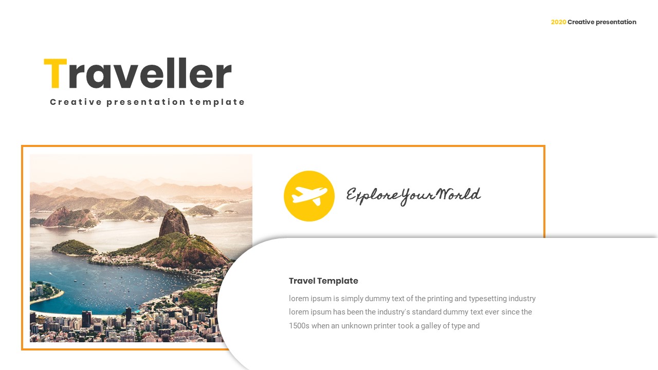 Traveler - Powerpoint Template, Presentation Templates | GraphicRiver