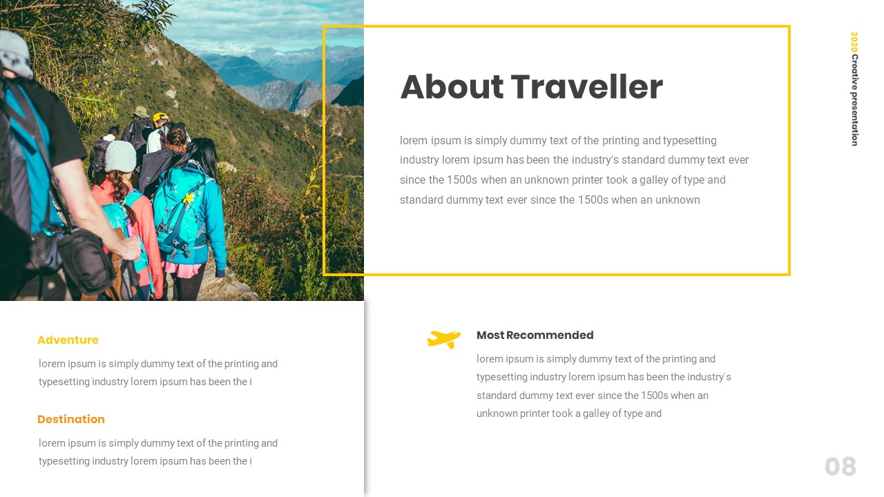 Traveler - Powerpoint Template, Presentation Templates | GraphicRiver