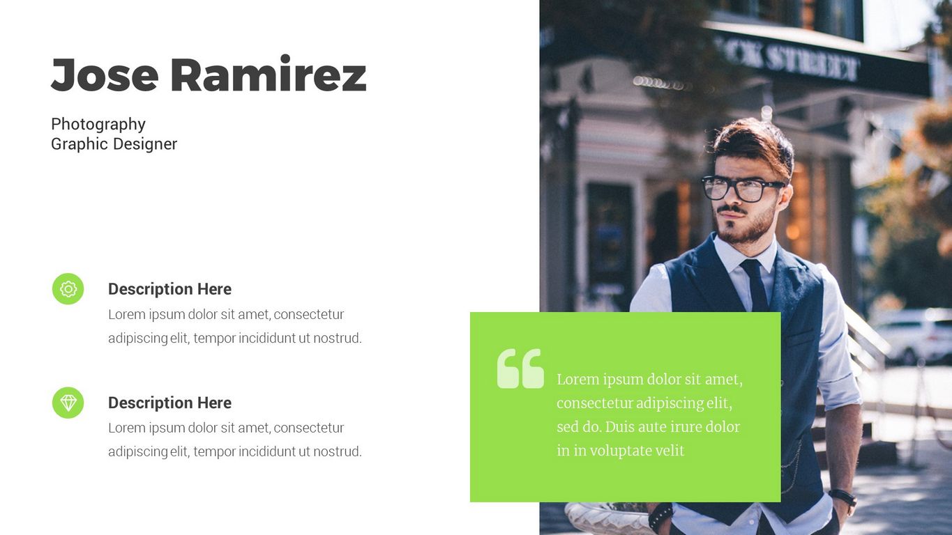 Modern Creative Google Slides by EvgenyBagro | GraphicRiver