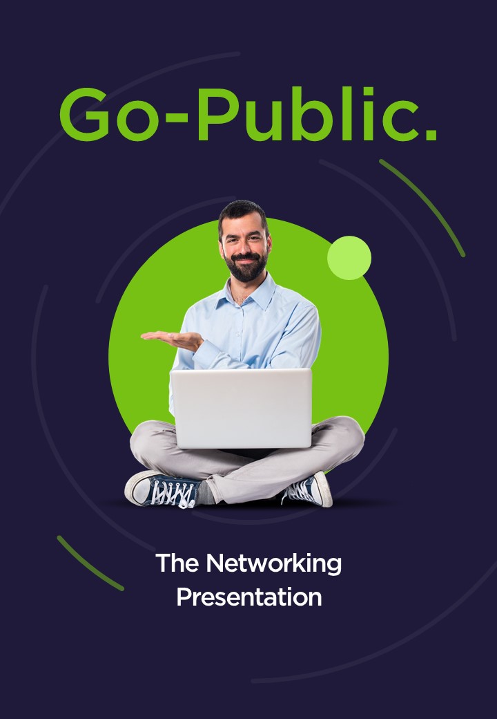 Go Public Technology Potrait Powerpoint Presentation Template Fully ...