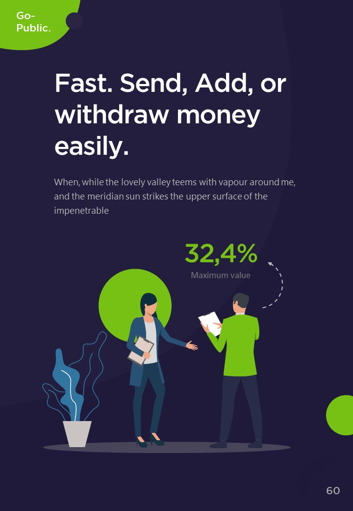 Go Public Technology Potrait Powerpoint Presentation Template Fully ...