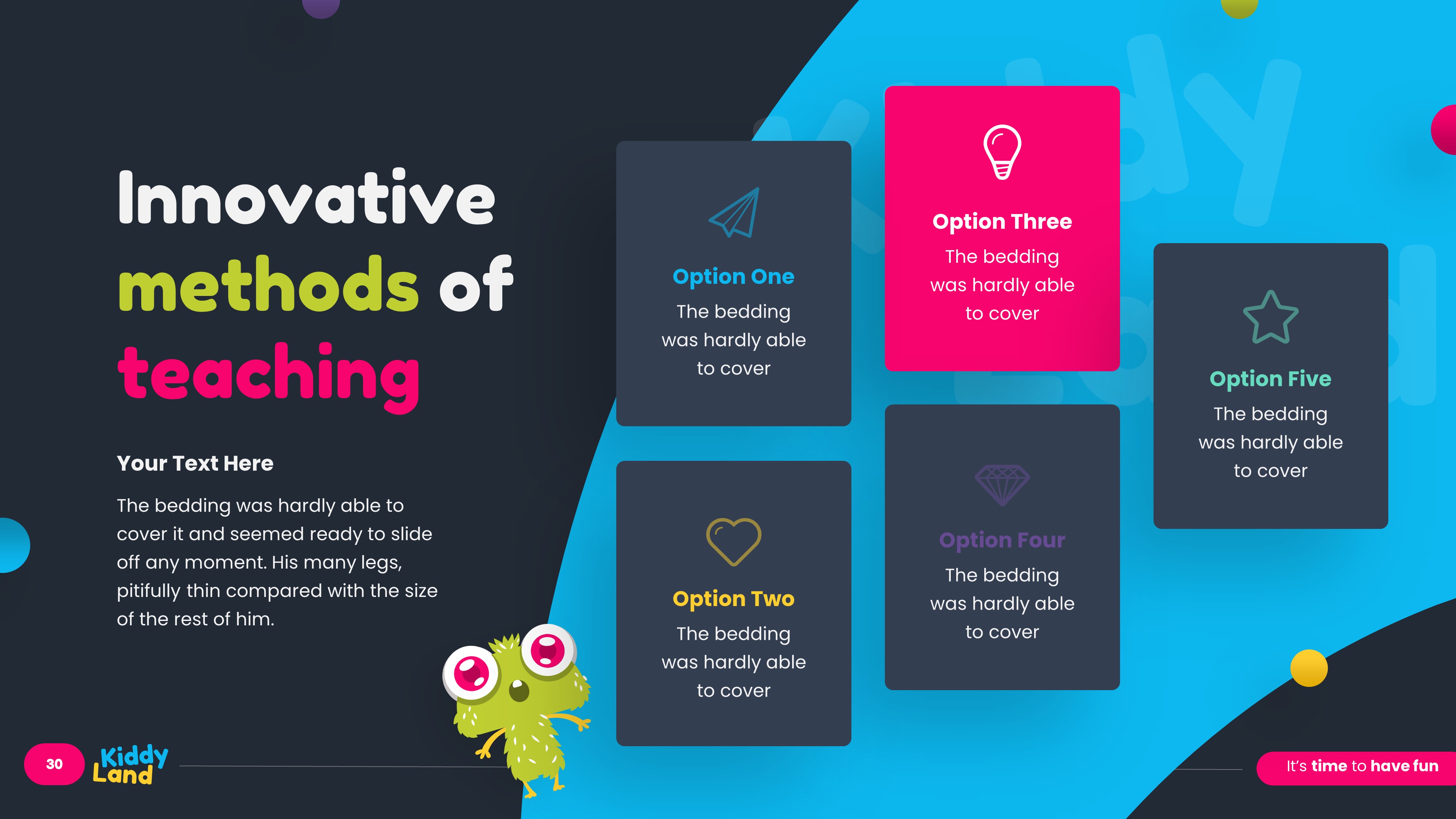 Kiddyland Fun Education Keynote Presentation Template, Presentation ...