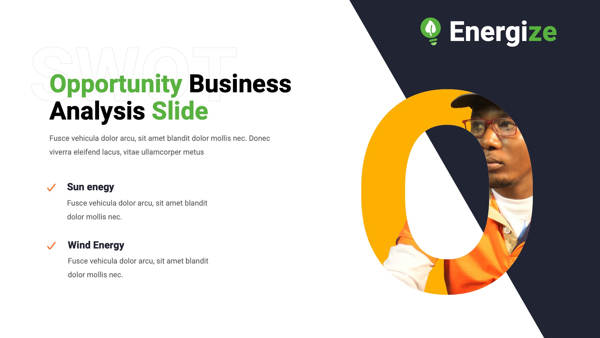 ENERGIZE - Solar & Renewable Energy Powerpoint Template, Presentation ...