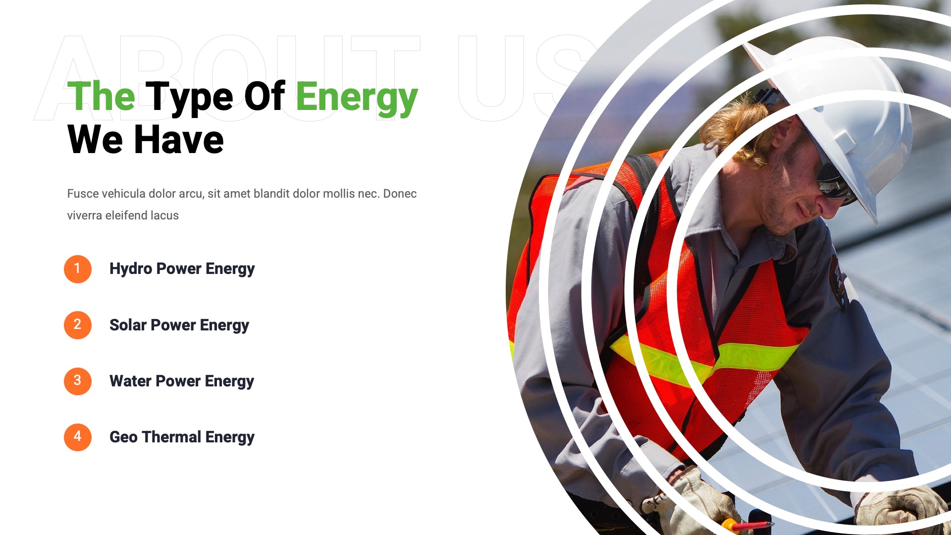 ENERGIZE - Solar & Renewable Energy Powerpoint Template, Presentation ...