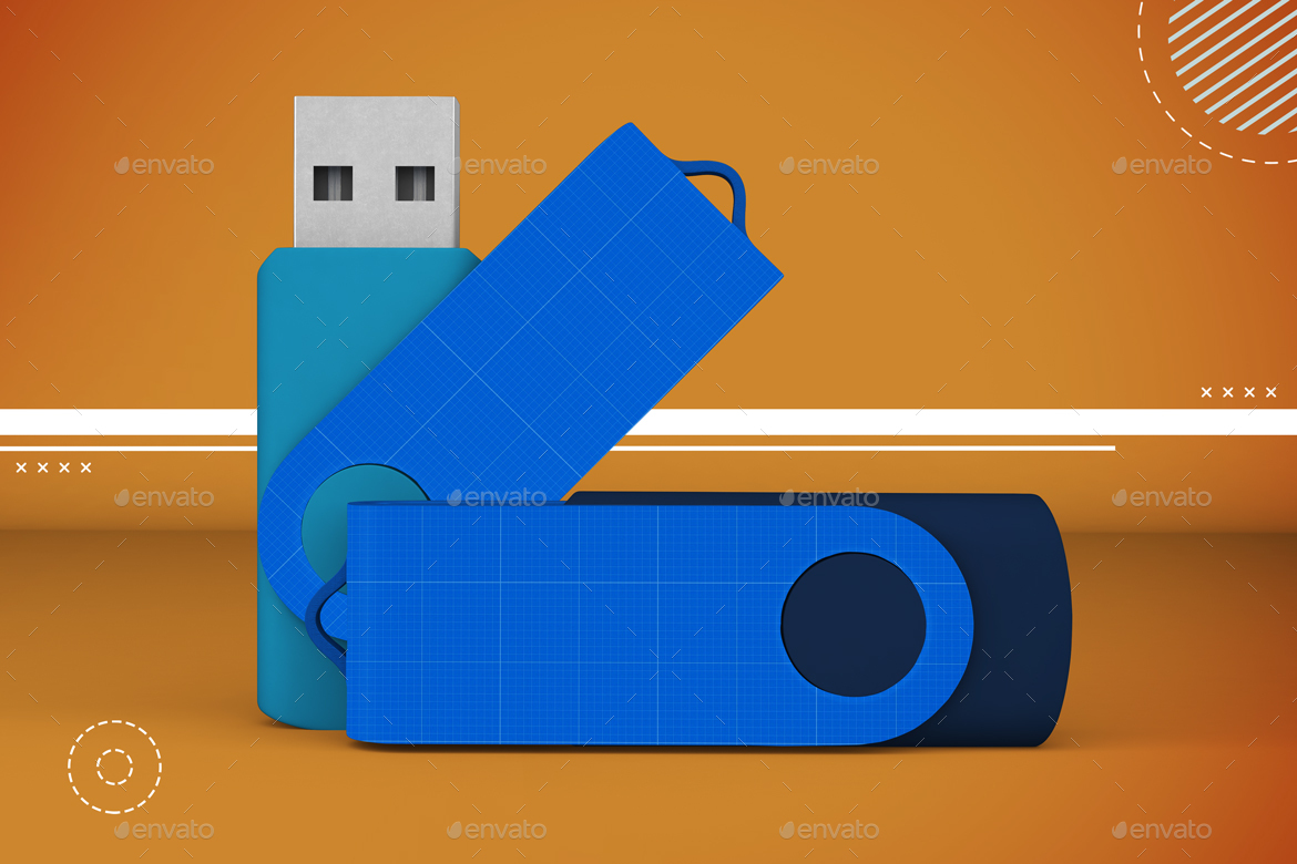 Abstract Flash Memory Mockup, Graphics | GraphicRiver