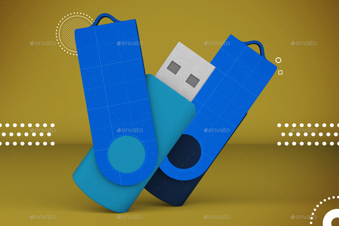 Abstract Flash Memory Mockup, Graphics | GraphicRiver