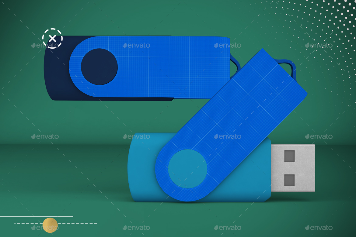 Abstract Flash Memory Mockup, Graphics | GraphicRiver