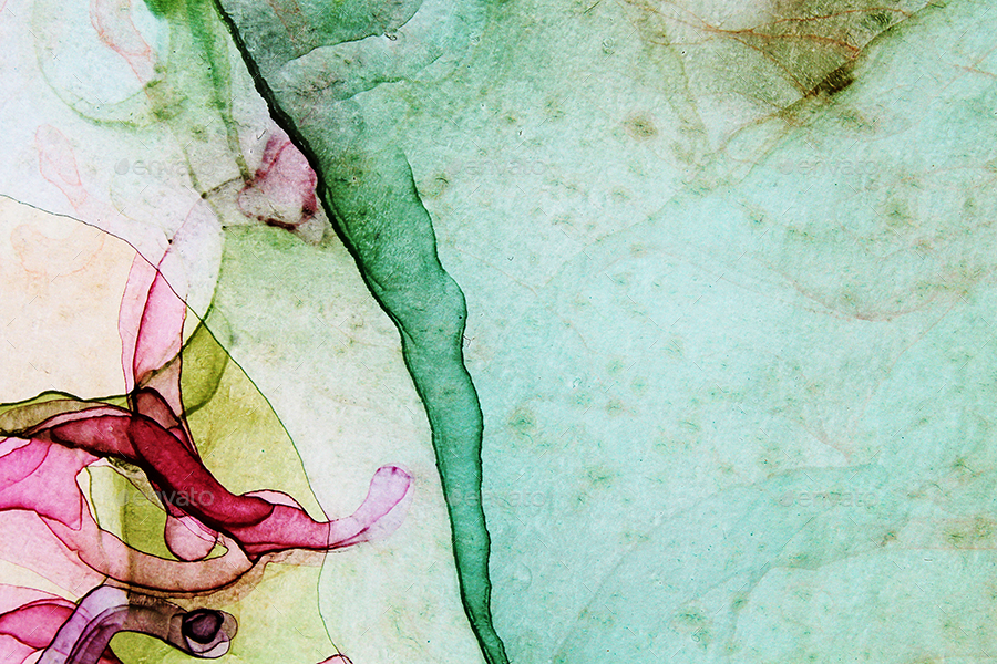 Colorful Ink Art Paint Abstract Backgrounds, Graphics | GraphicRiver