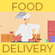 Food Delivery Animation, After Effects Project Files | VideoHive