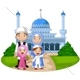 Cartoon Muslim Family by tigatelu | GraphicRiver