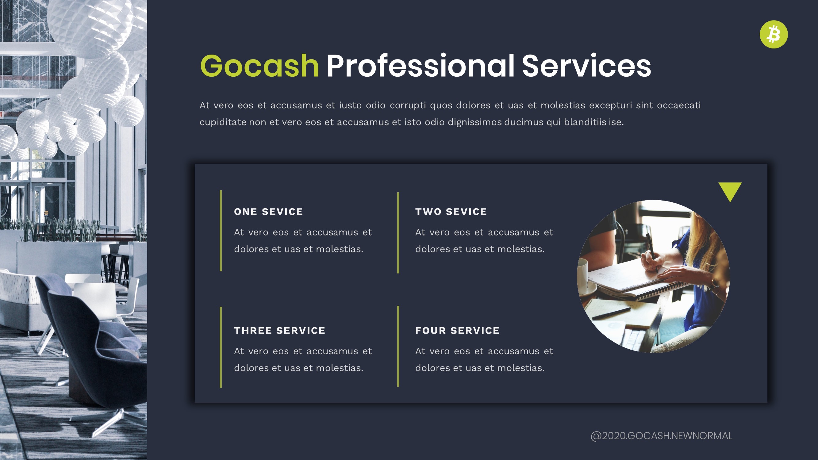 Gocash - Finance Googleslide Template, Presentation Templates ...