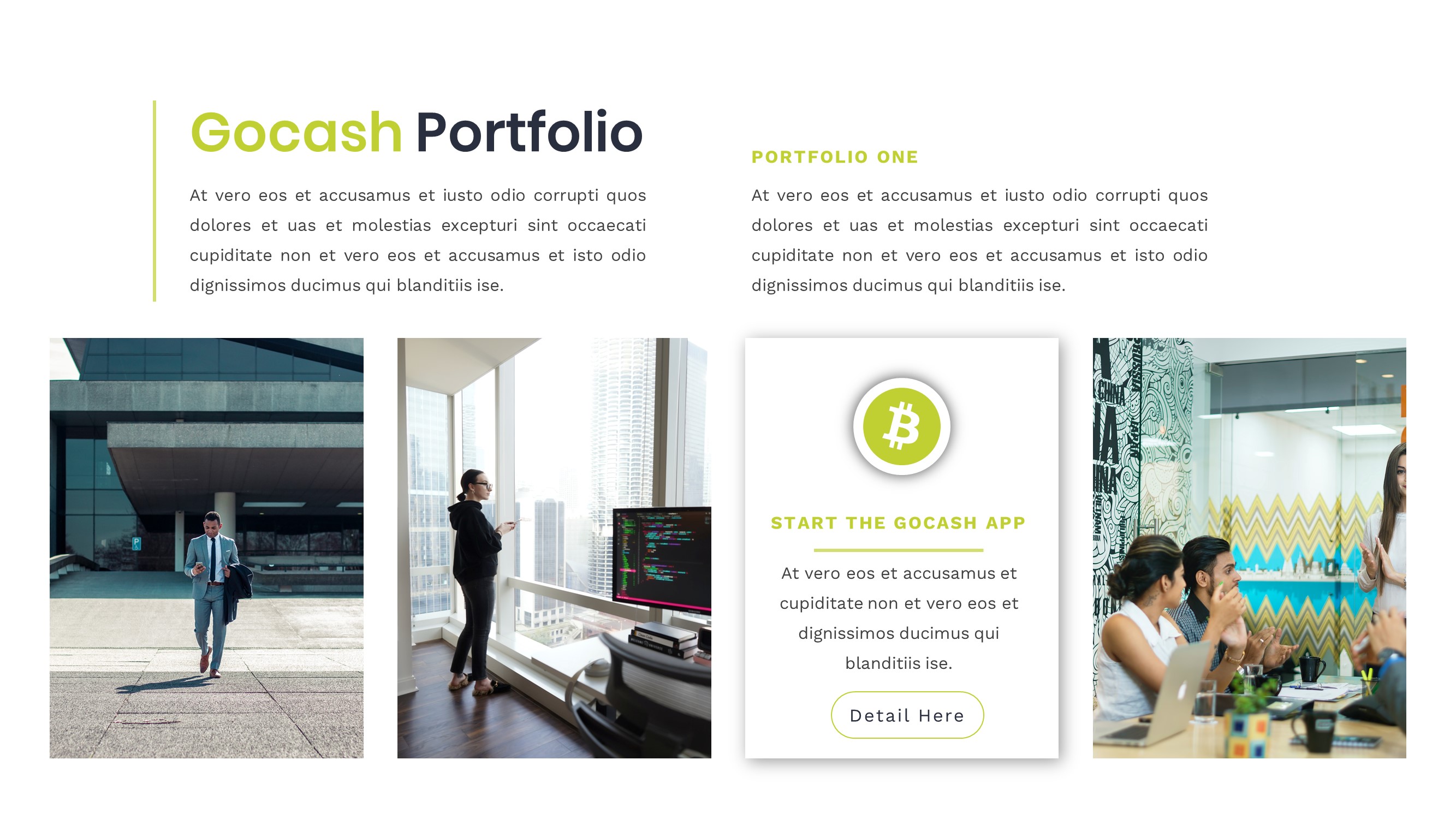 Gocash - Finance Googleslide Template, Presentation Templates ...