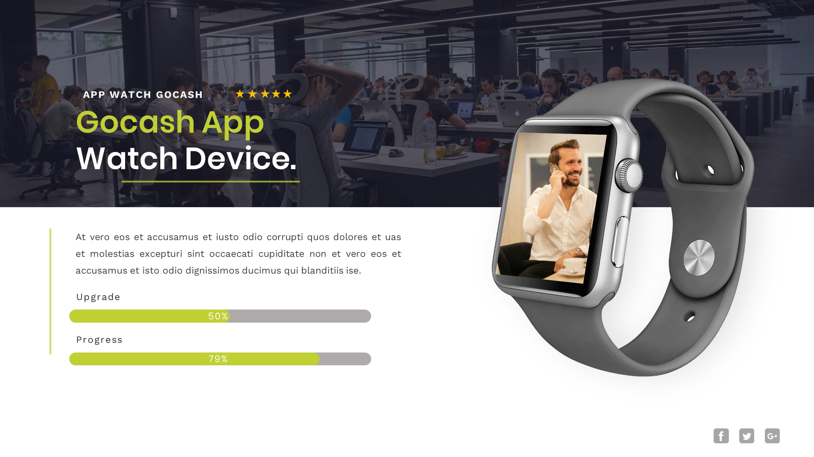 Gocash - Finance Googleslide Template by Yumnacreative | GraphicRiver
