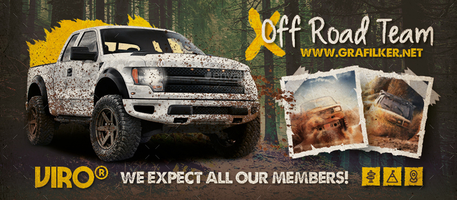 Off Road Cover Templates, Web Elements | GraphicRiver