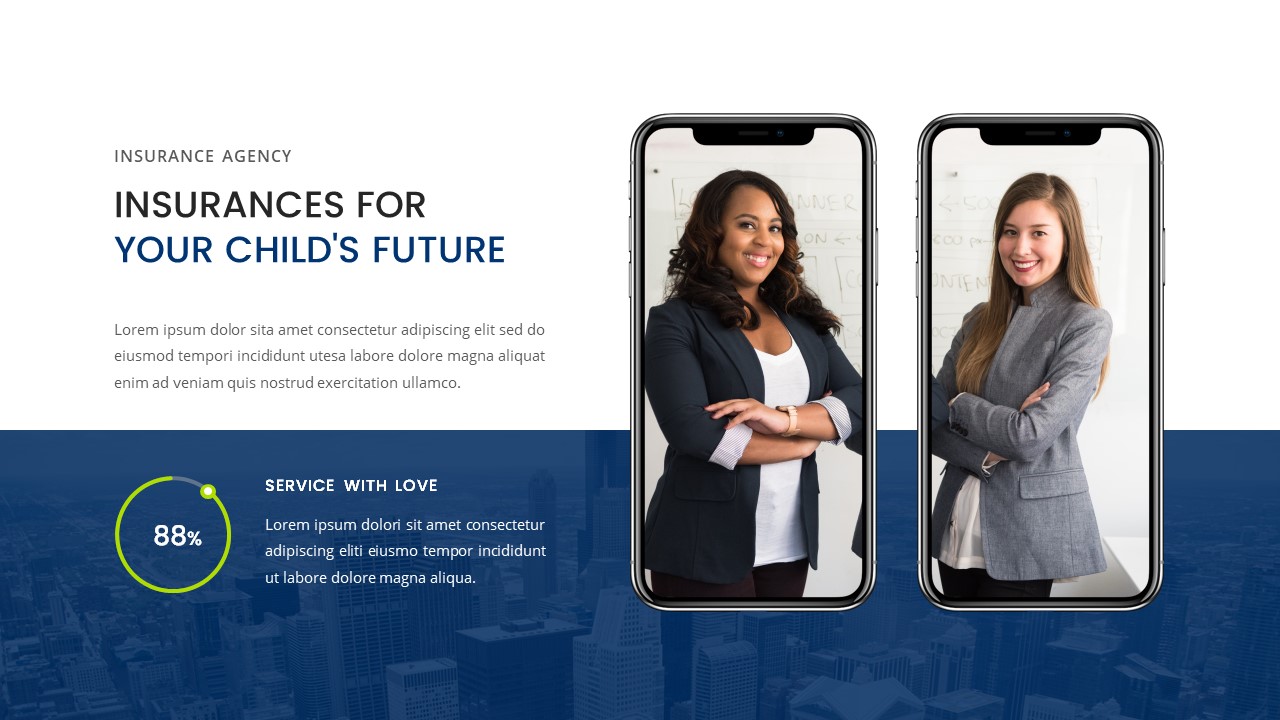 Insurance Agency Google Slides Presentation Template, Presentation ...