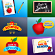 Back to School Card/Background, Graphics | GraphicRiver