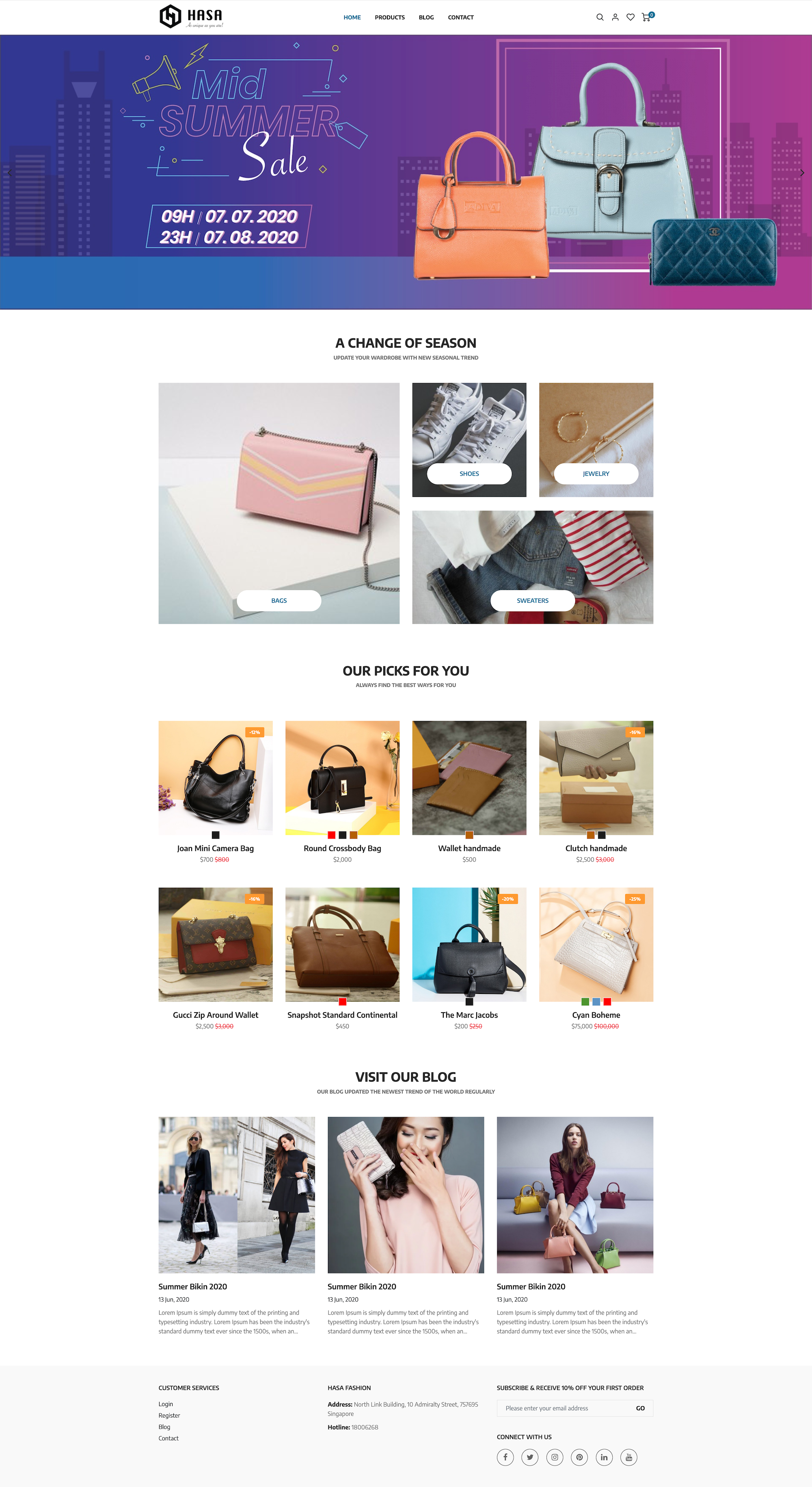 HASA - Laravel Multipurpose Multi-language Fashion Shop by botble | CodeCanyon