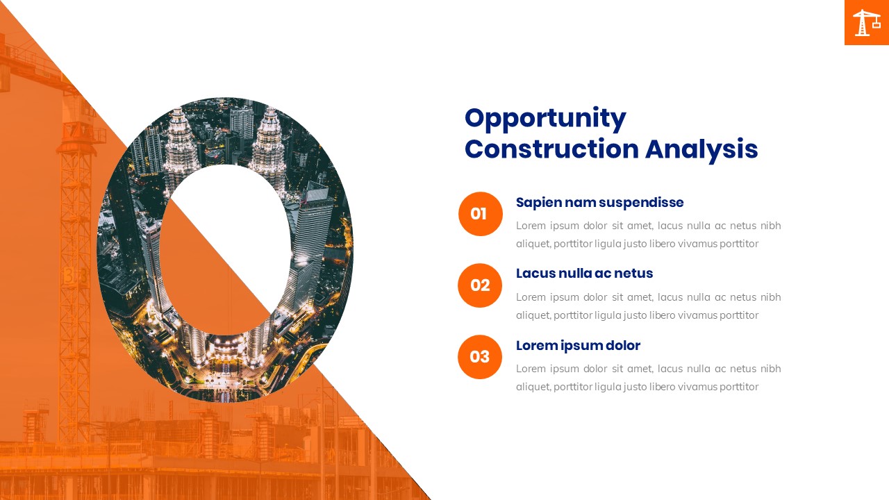 Constructor - Construction Google Slide Template, Presentation Templates