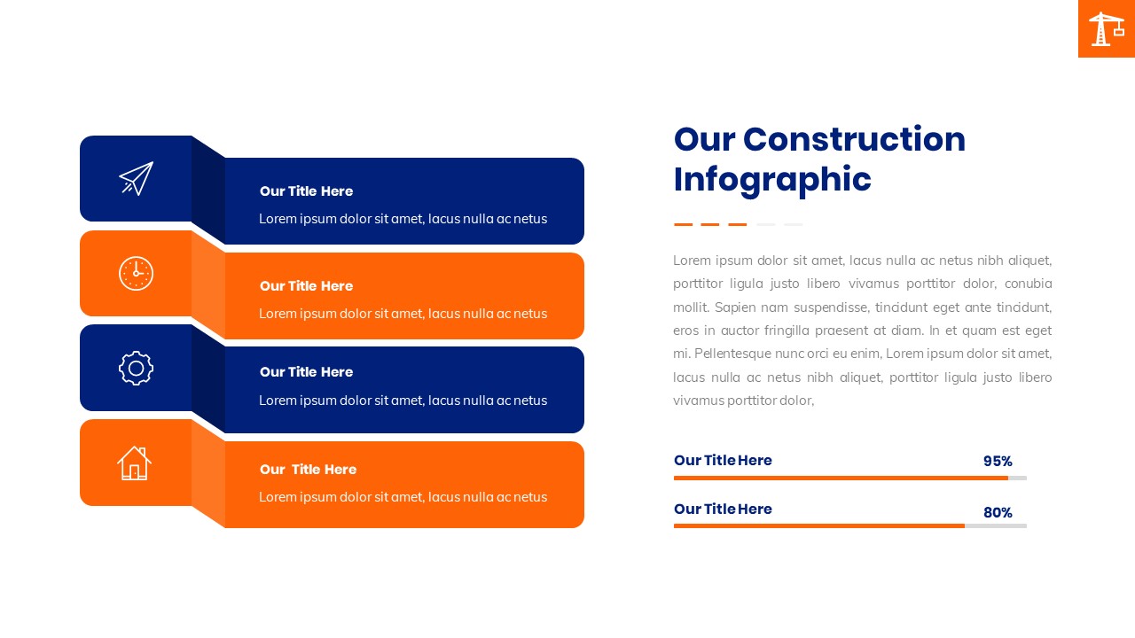 Constructor - Construction Google Slide Template, Presentation Templates