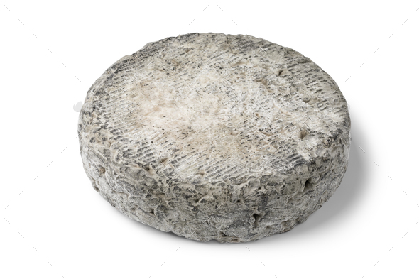 Whole fresh French Rochebaron cheese Stock Photo by picturepartners