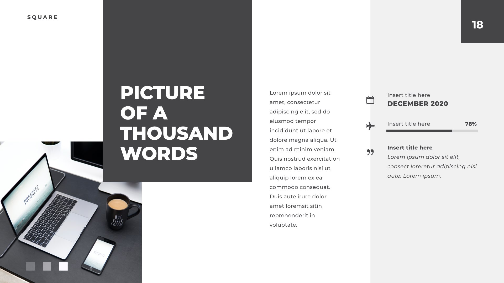 Square Animated Keynote Template, Presentation Templates | GraphicRiver