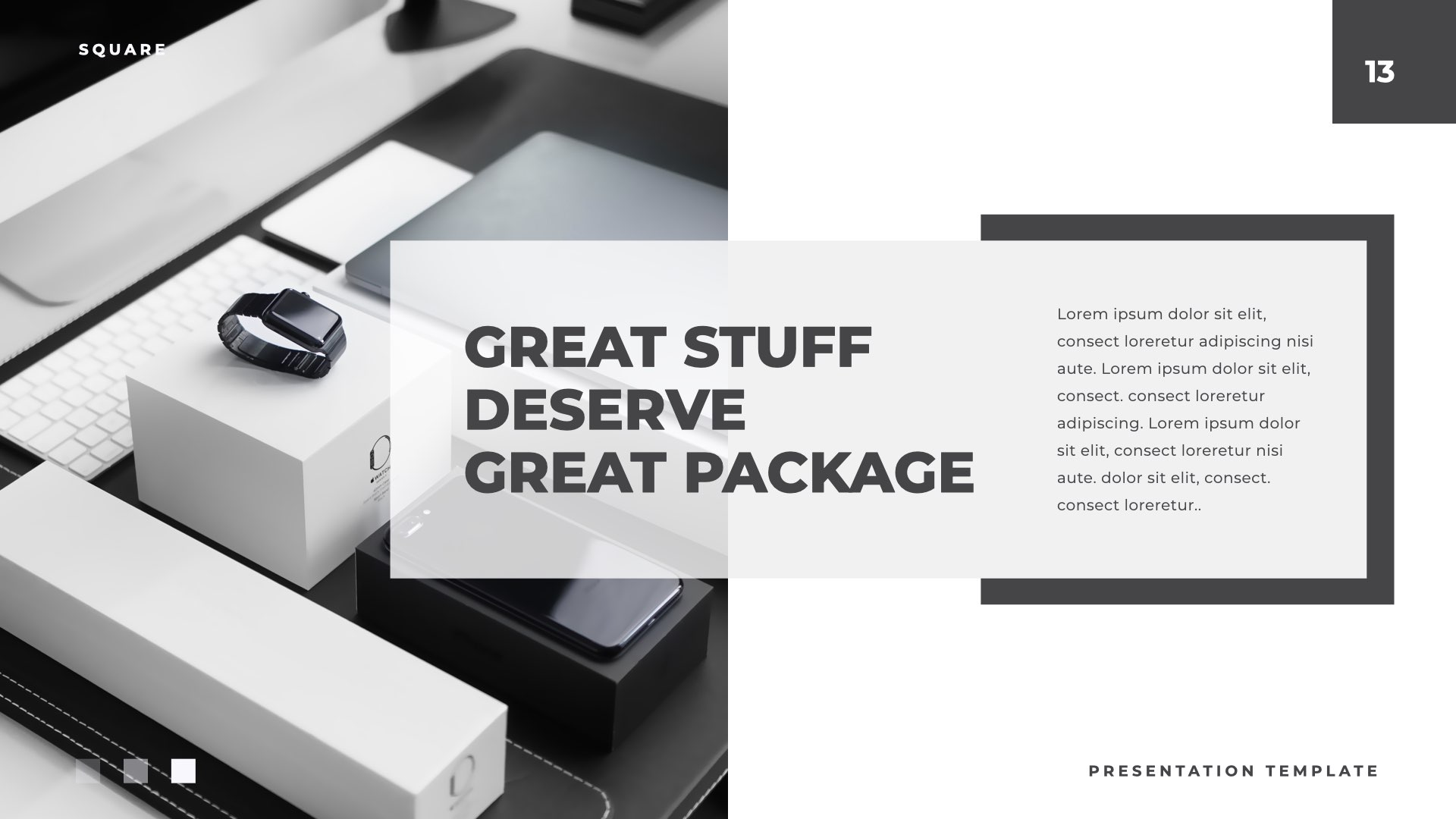 Square Animated PowerPoint Template, Presentation Templates | GraphicRiver