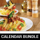 Cook And Food Calendars 2021 Bundle, Print Templates | GraphicRiver