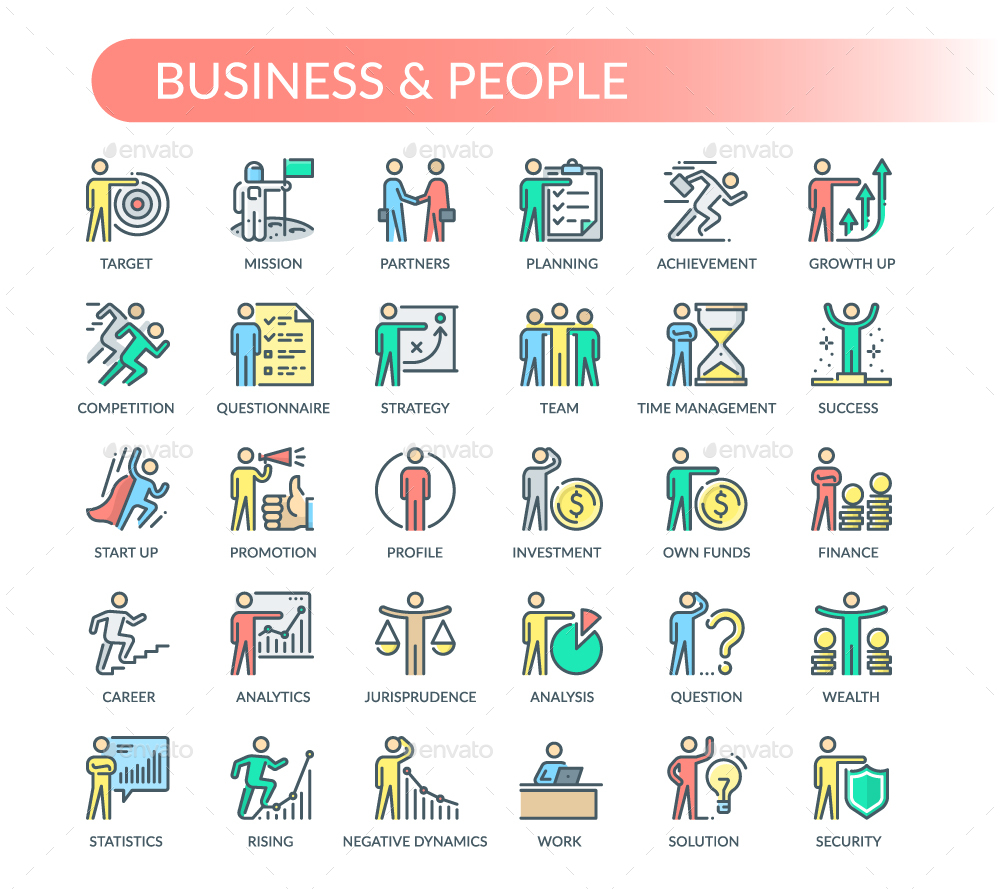 Business Icons, Icons | GraphicRiver