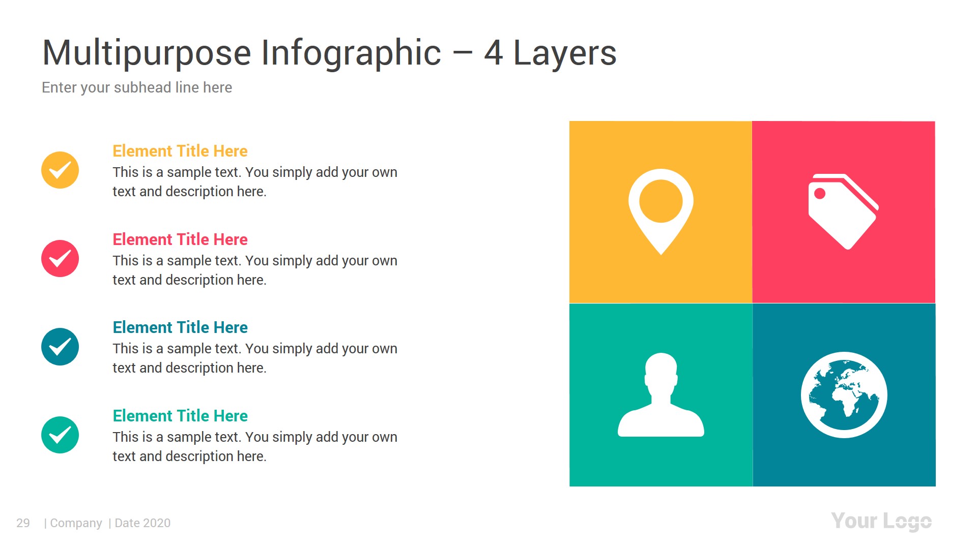 Multipurpose PowerPoint Infographics Pack, Presentation Templates ...